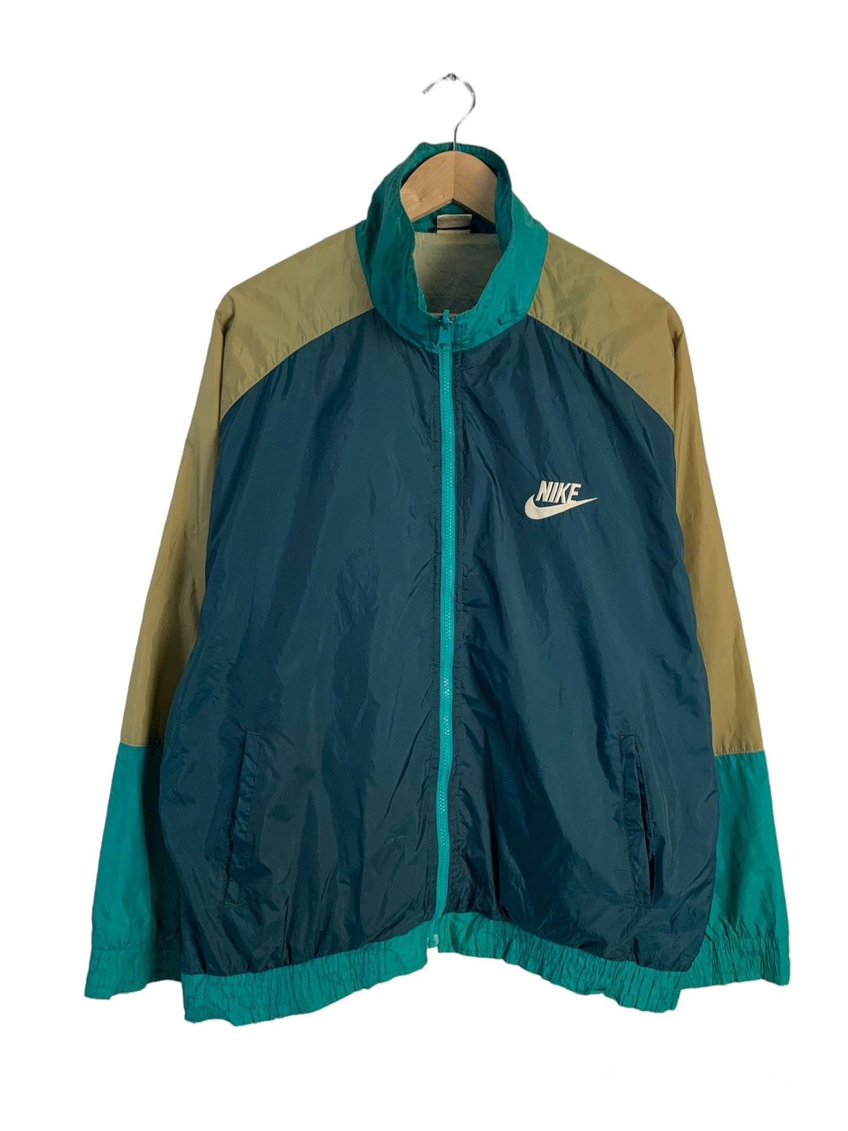 Nike Vintage Nike Color Block Jacket | Grailed