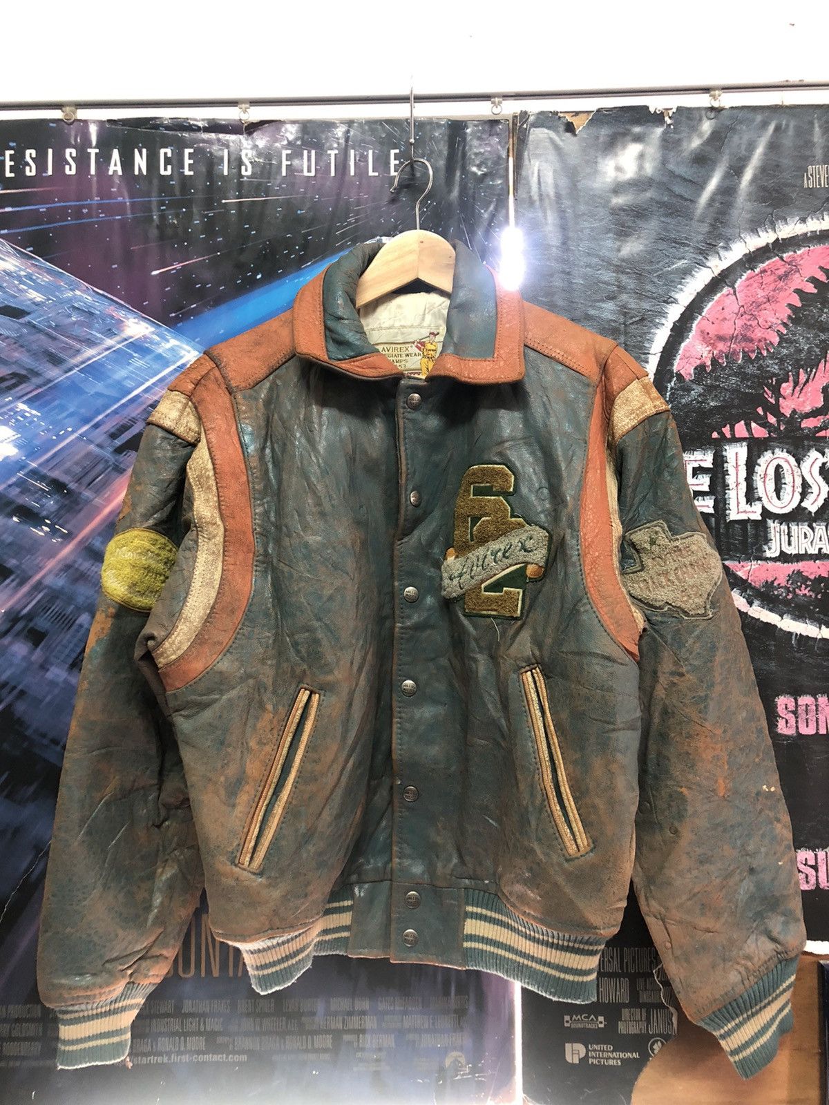 Avirex × Avirex Varsity Jacket × Vintage VINTAGE AVIREX USA Avirex × Avirex Varsity Jacket × Vintage VINTAGE AVIREX USA