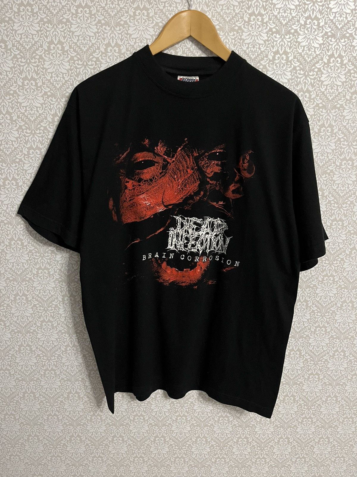 Vintage Vintage Very Rare Dead Infection Brain Corrosion 2000's Tee ...