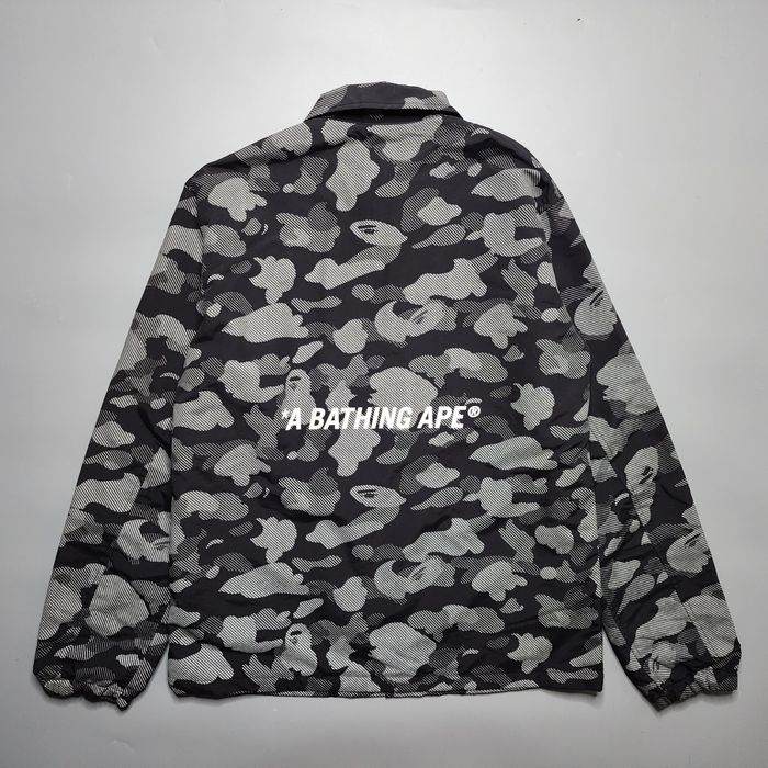 Bape Bape - Reflective Camo Coach Jacket | Grailed