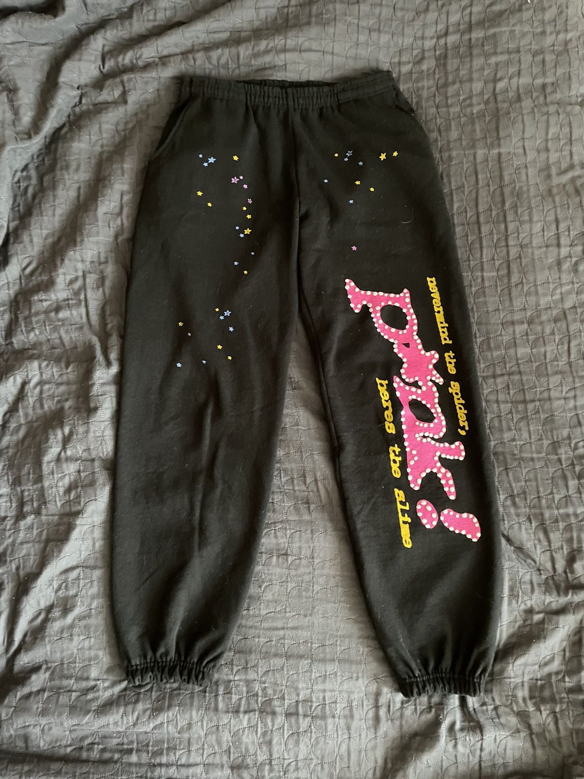 Spider Worldwide Spider worldwide pink sweatpants | Grailed