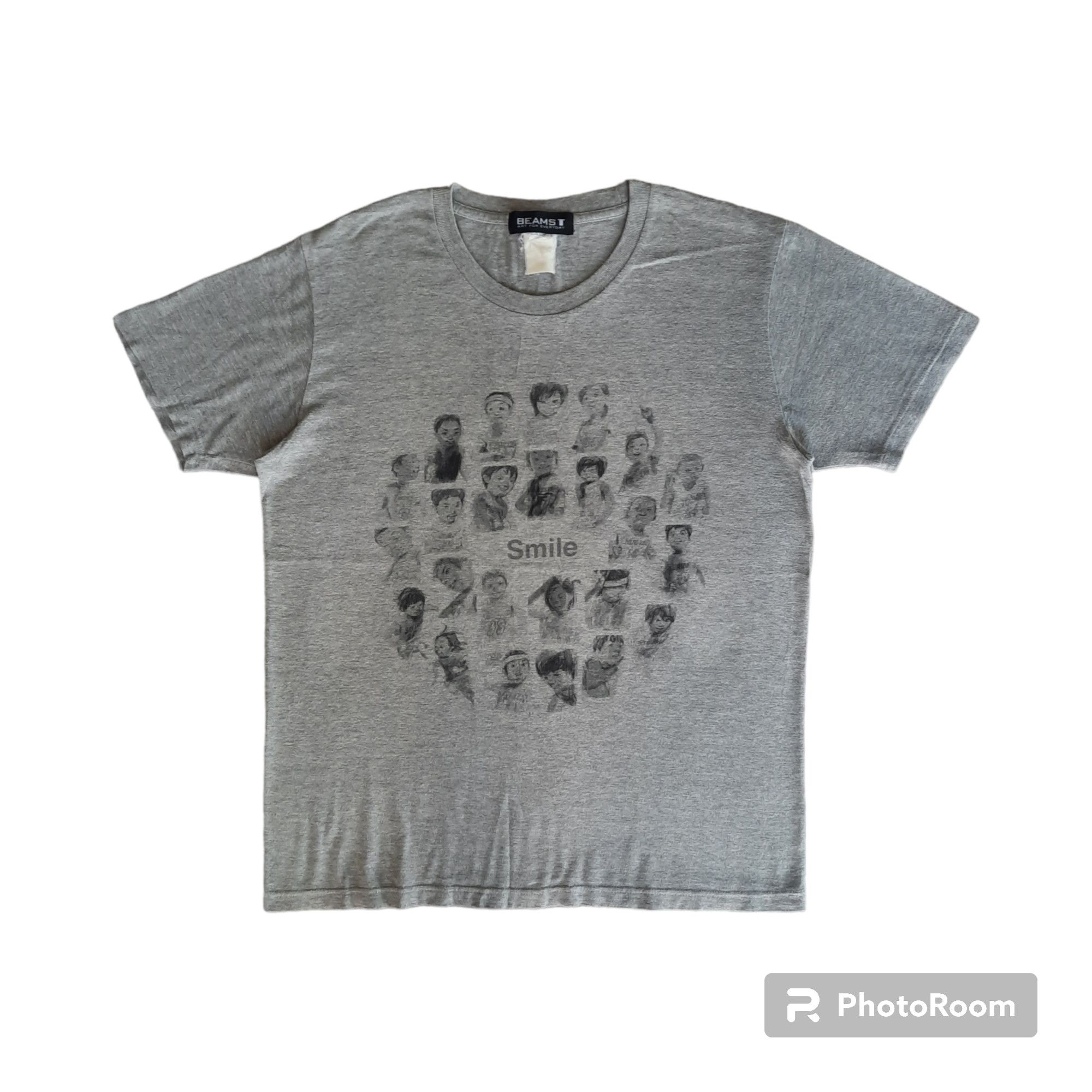 Beams Plus 🔥Beams emotion smile face design tshirt | Grailed