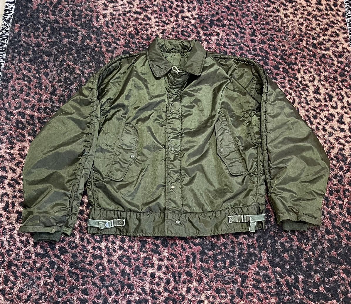 Vintage Navy USN A-1 A1 Cold Weather deck Bomber Jacket Large 27x26 ...