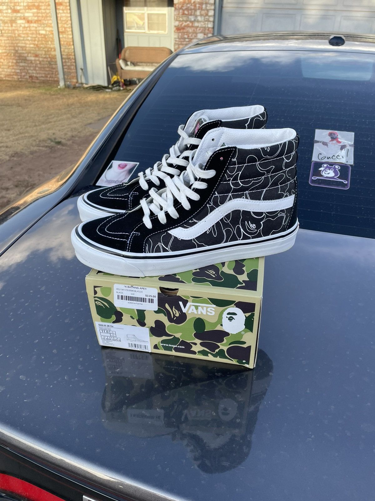 Bape A Bathing Ape Vans Bape | Grailed