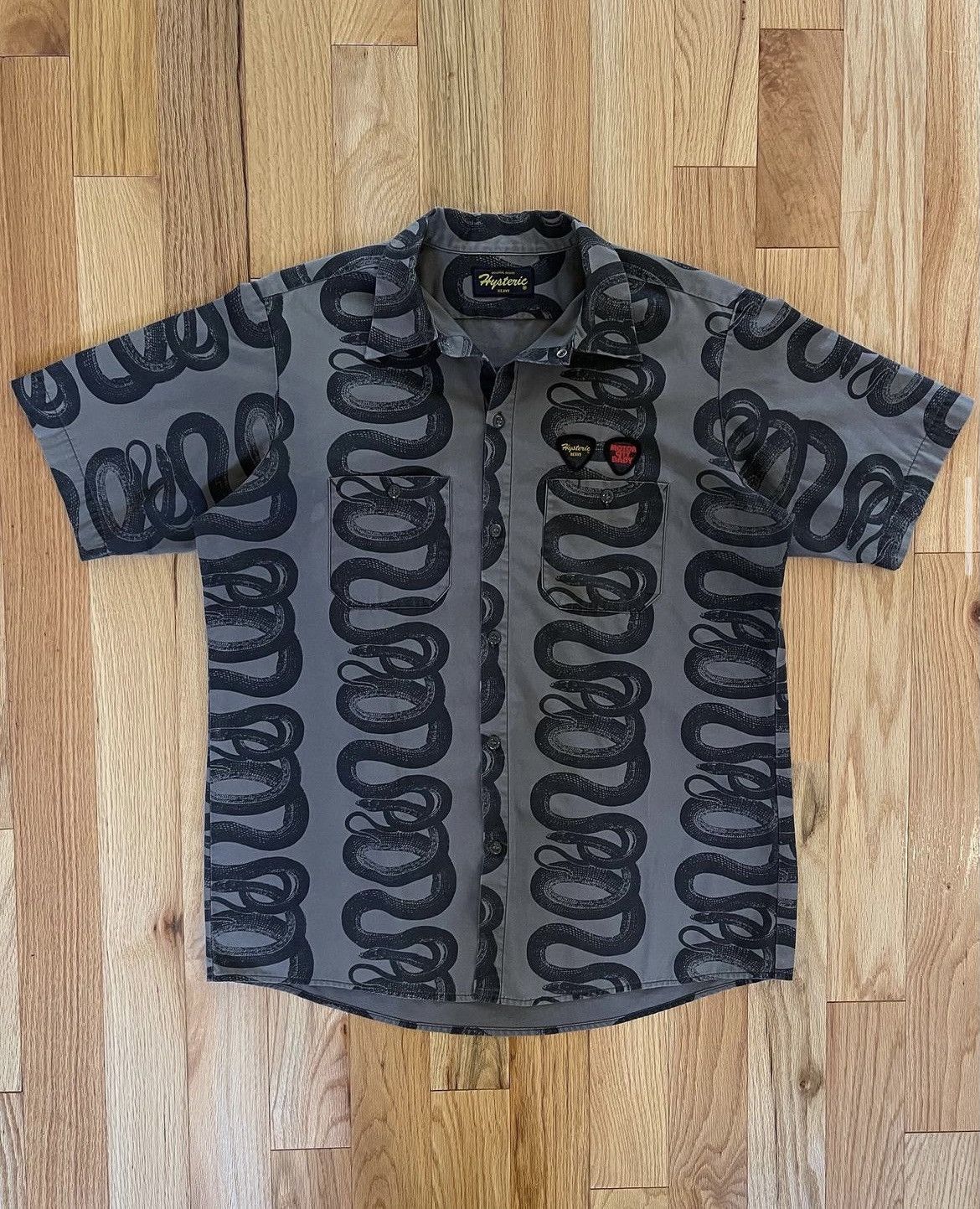 Hysteric Glamour Hysteric Glamour Snake Button Up | Grailed