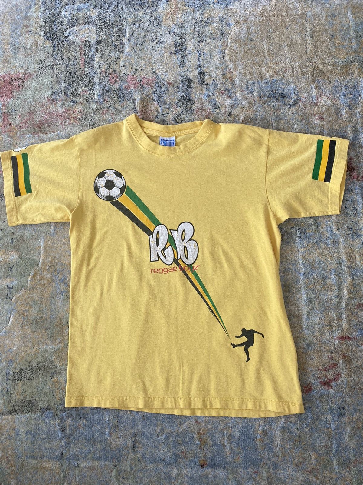 Fifa World Cup × Streetwear × Vintage Vintage 1998 Reggae Boyz Jamaican ...