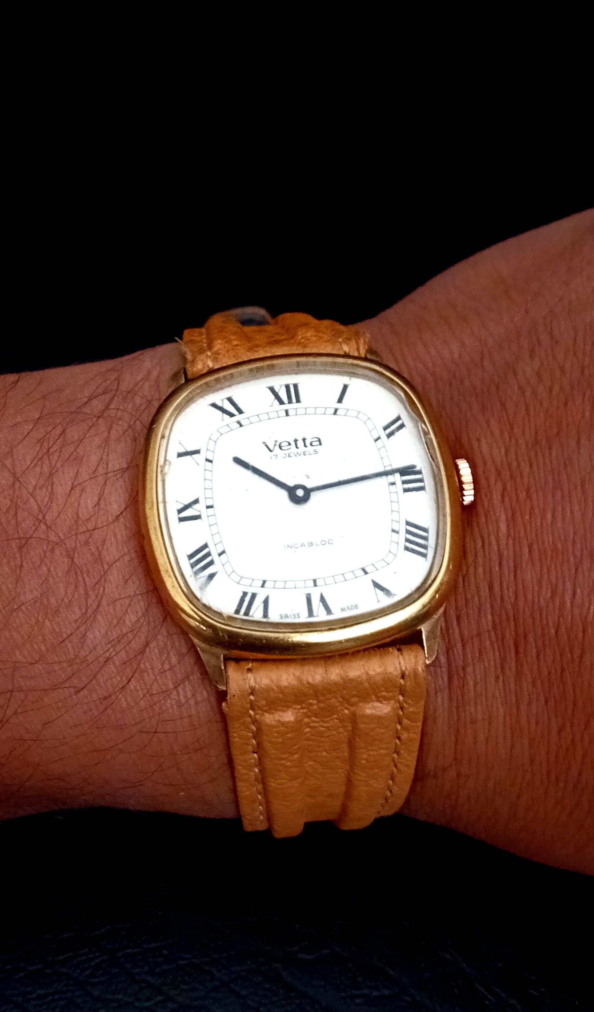 Streetwear × Vintage Vetta Watch Tank Vintage Watch Mechanic 1970s ...