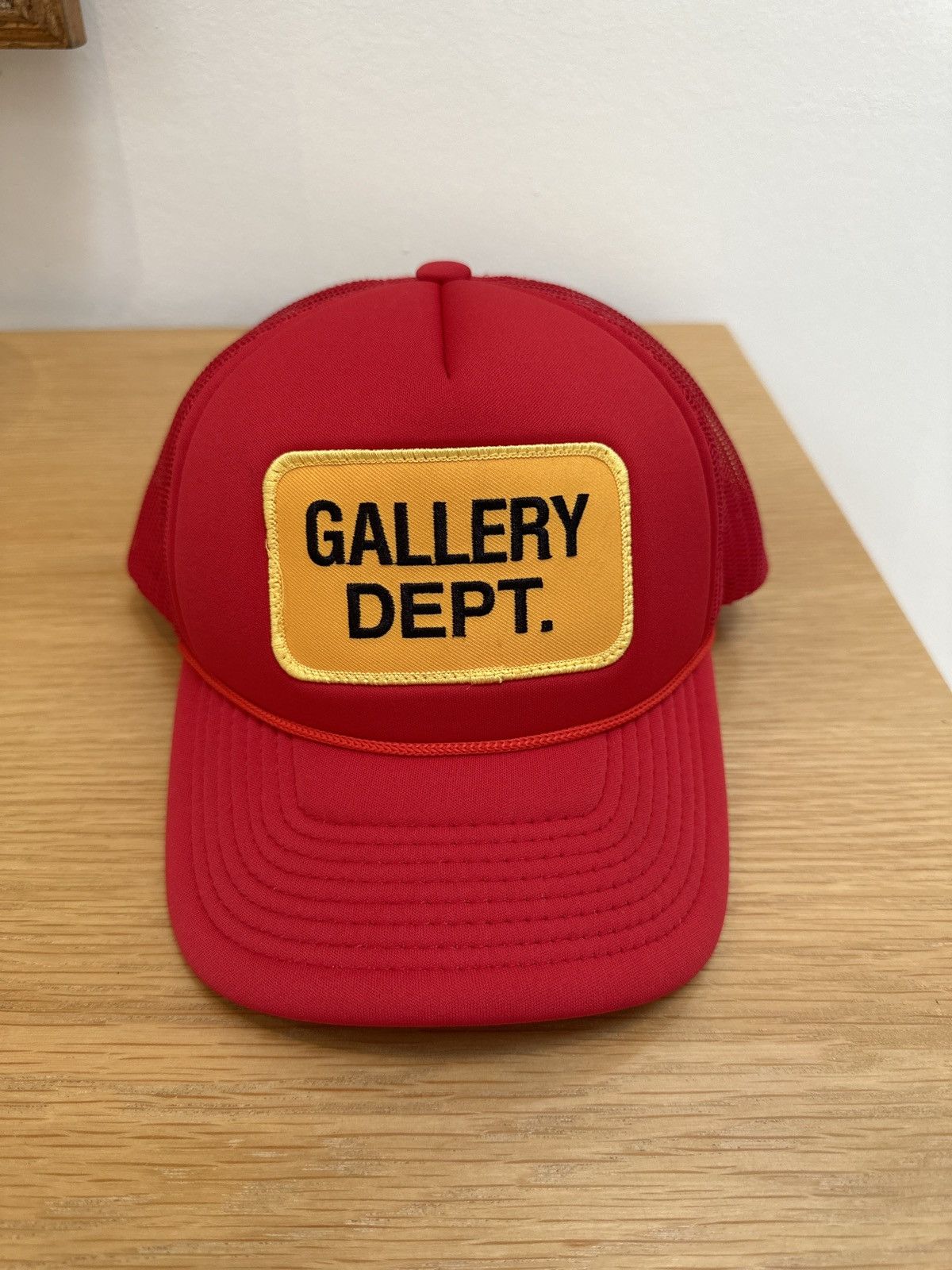 Gallery Dept. Red Gallery Dept. trucker hat | Grailed