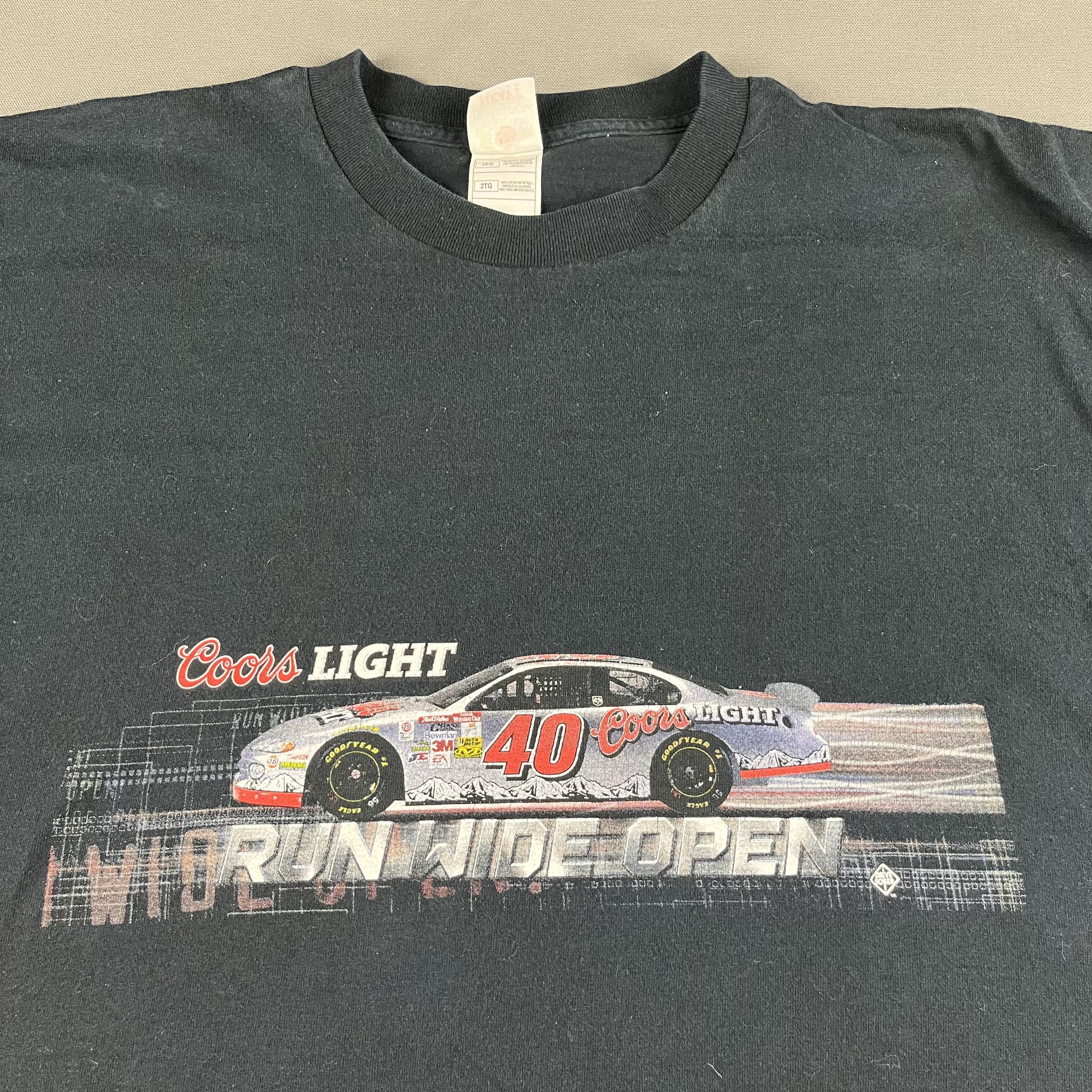NASCAR Coors Light Race Car Nascar Shirt | Grailed NASCAR Coors Light Race Car Nascar Shirt | Grailed