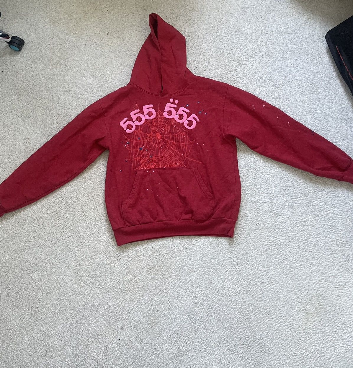 Spider Worldwide Spider 555 red hoodie | Grailed