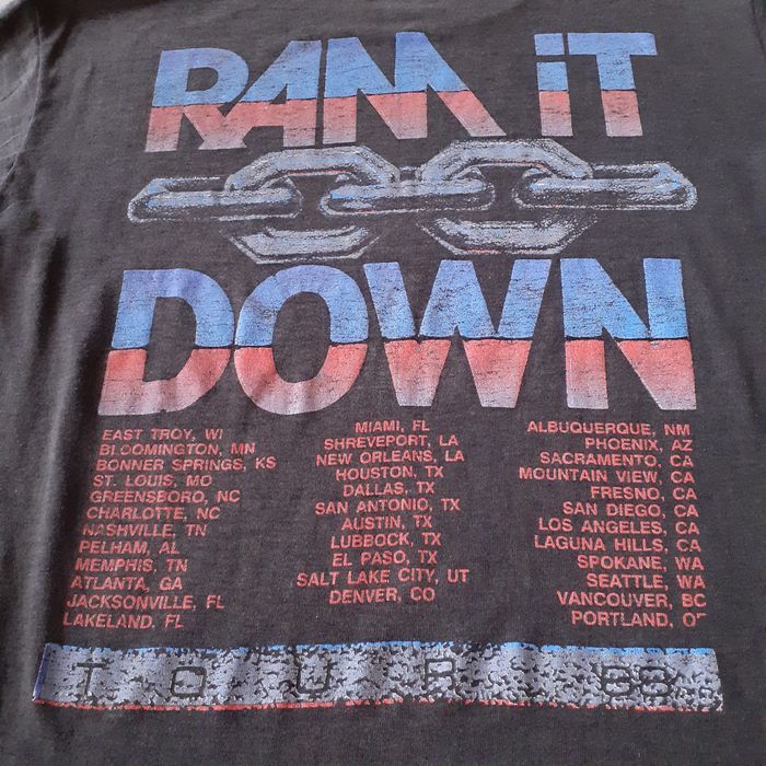 Vintage Vintage Judas Priest Ram it Down 1988 Tour Tee | Grailed Vintage Vintage Judas Priest Ram it Down 1988 Tour Tee | Grailed