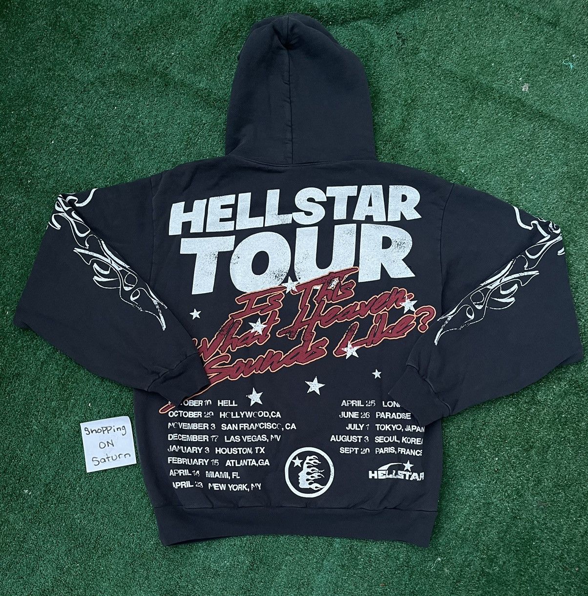 Vintage Hellstar Tour Hoodie | Grailed