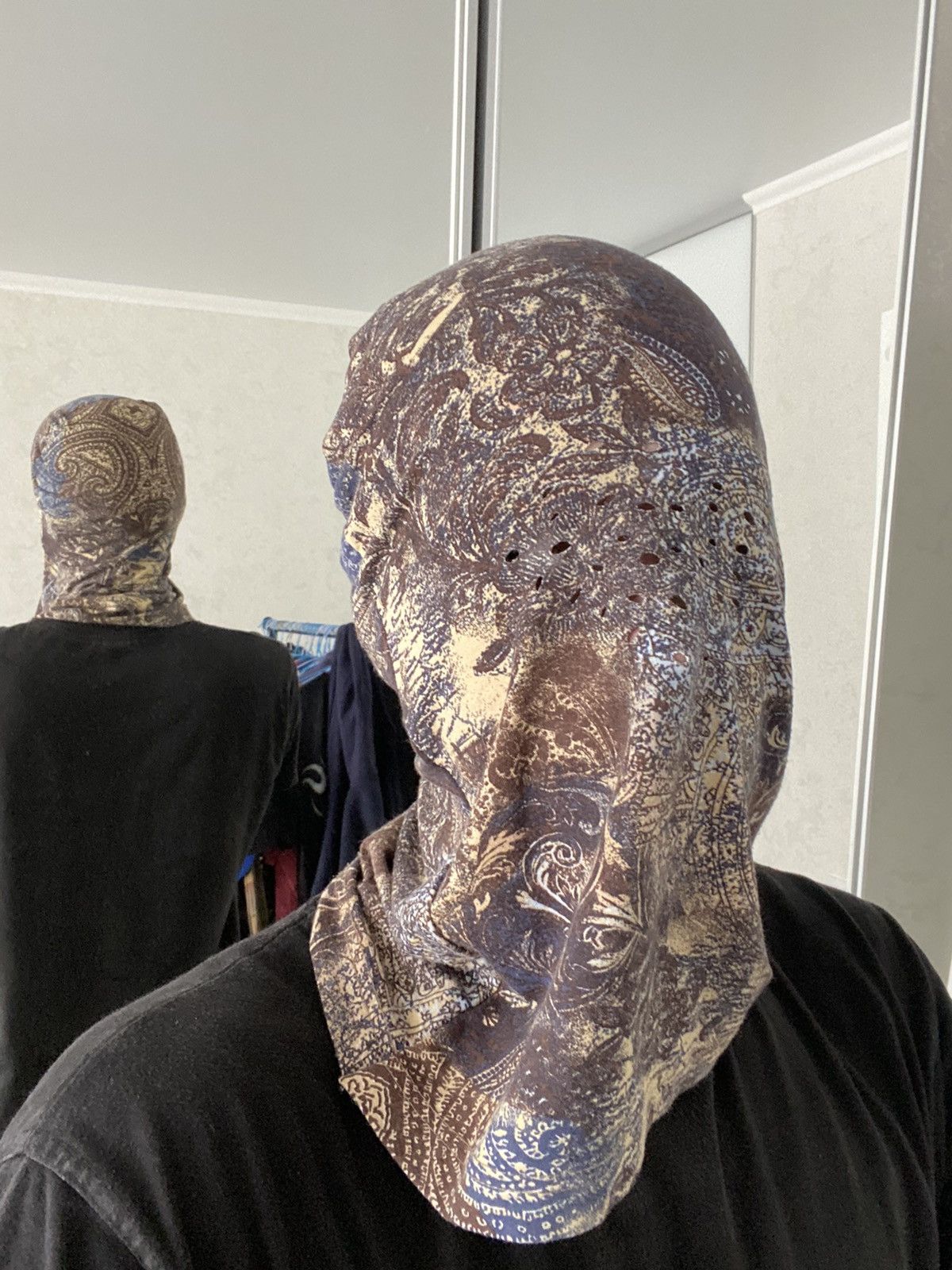 Custom × Streetwear Donda X Kanye West X Travis Scott Mask | Grailed