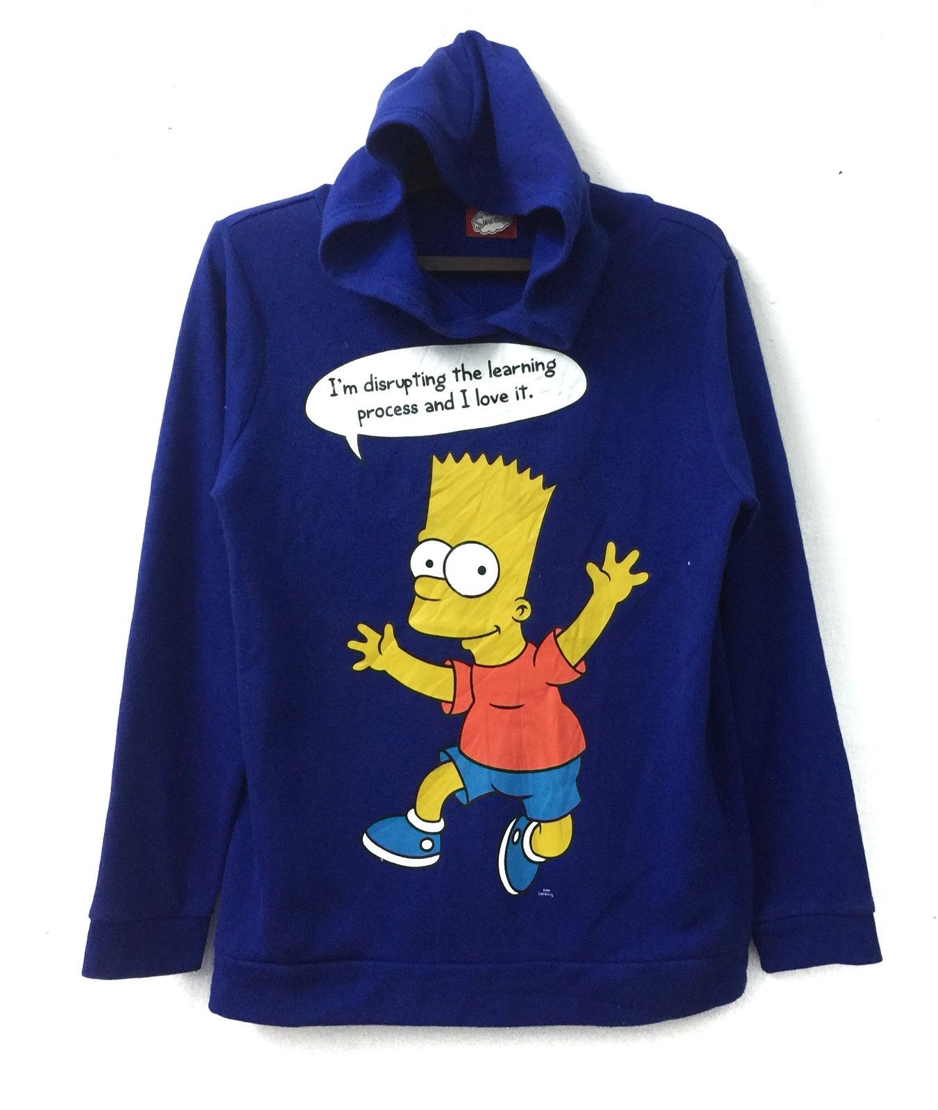 The Simpsons The Simpsons Big Image Sweatshirt Hoodie | Grailed