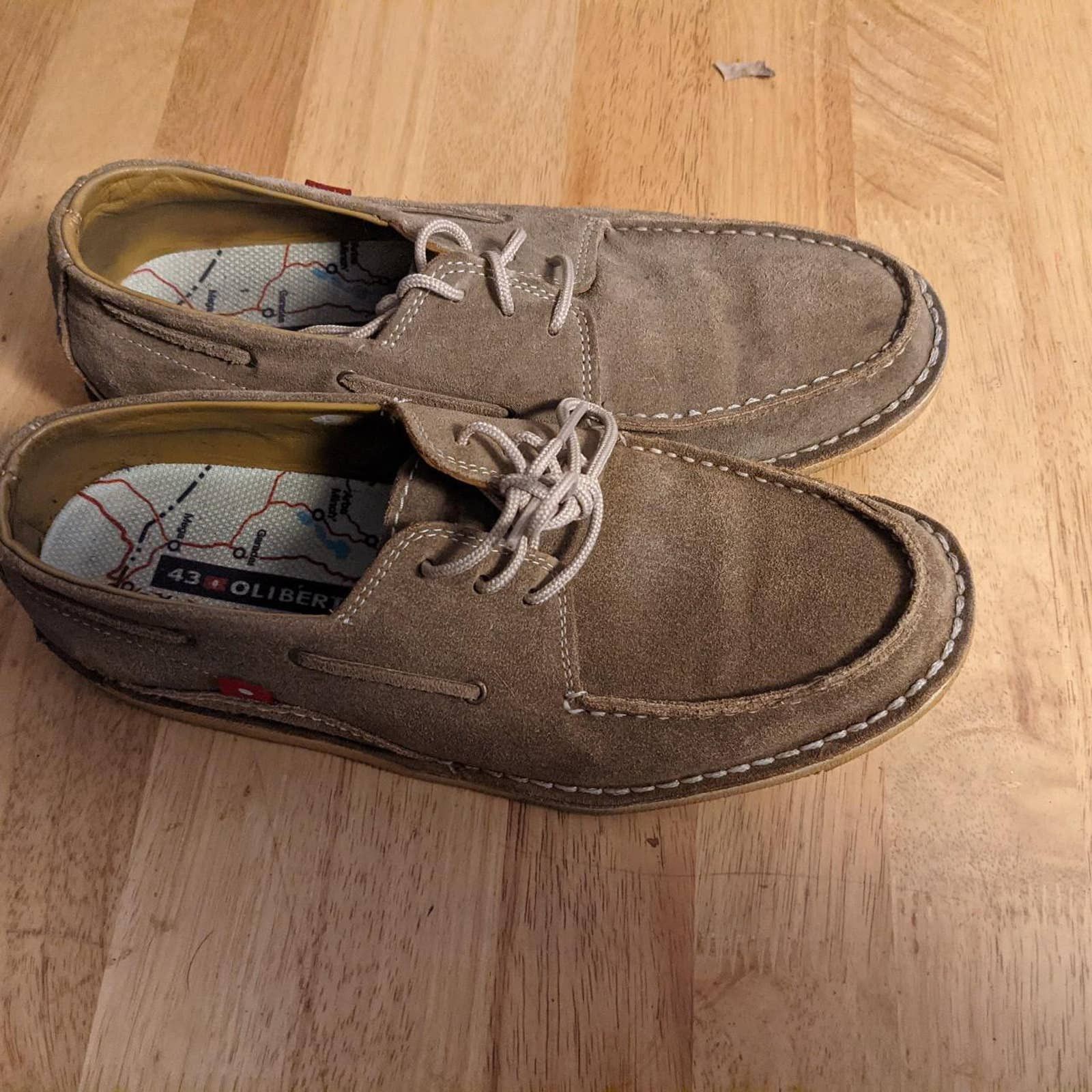 Oliberte Oliberte Mens Leather Boat Shoes | Grailed