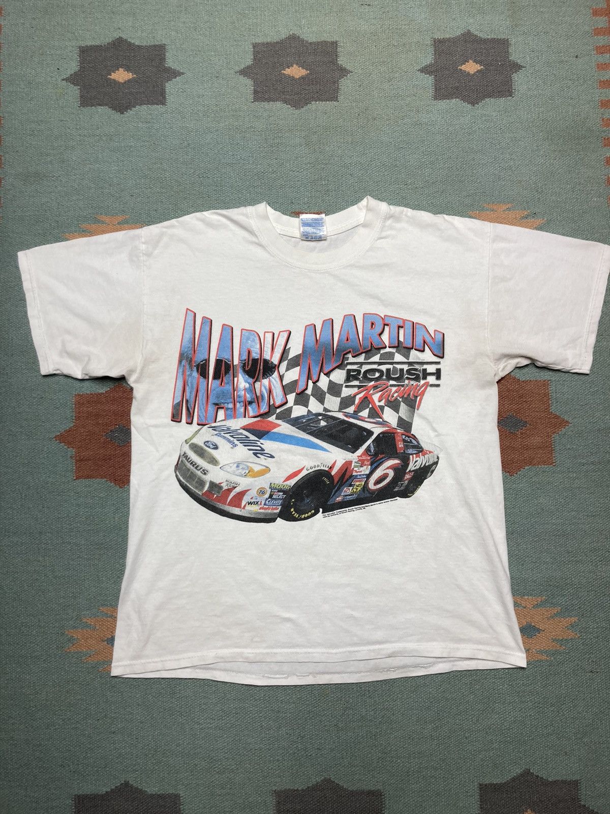 NASCAR × Streetwear × Vintage Vintage 90s nascar t shirt mark martin ...