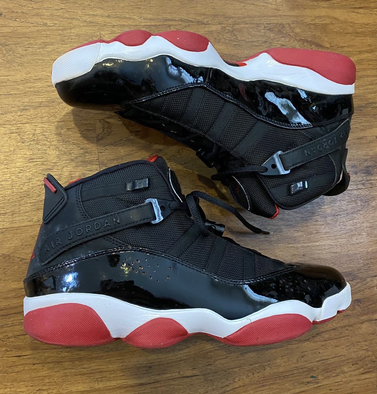 Nike Nike 2008 Jordan 6 Rings Bred Black Varsity Red 10.5 | Grailed