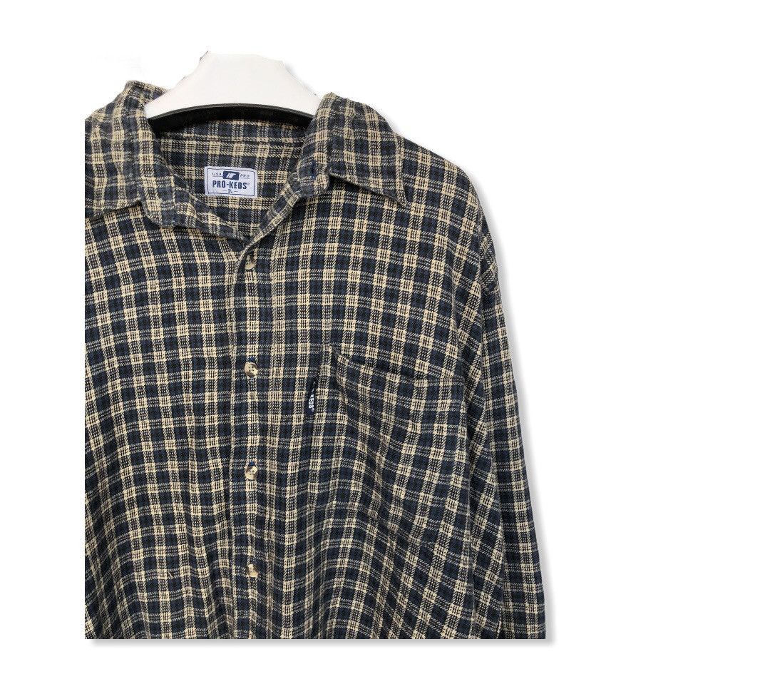Pro Keds Vintage Pro Keds plaid Tartan Flannel Shirt 👕 | Grailed