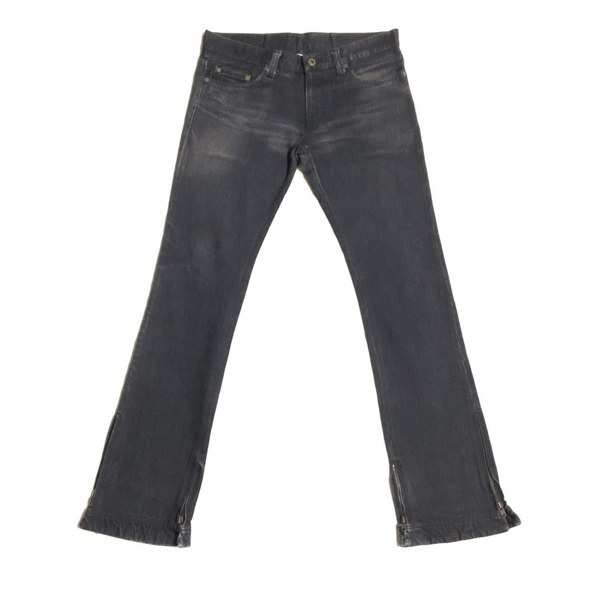 Koromo Koromo x Rico Zipper Selvedge Flare Denim | Grailed