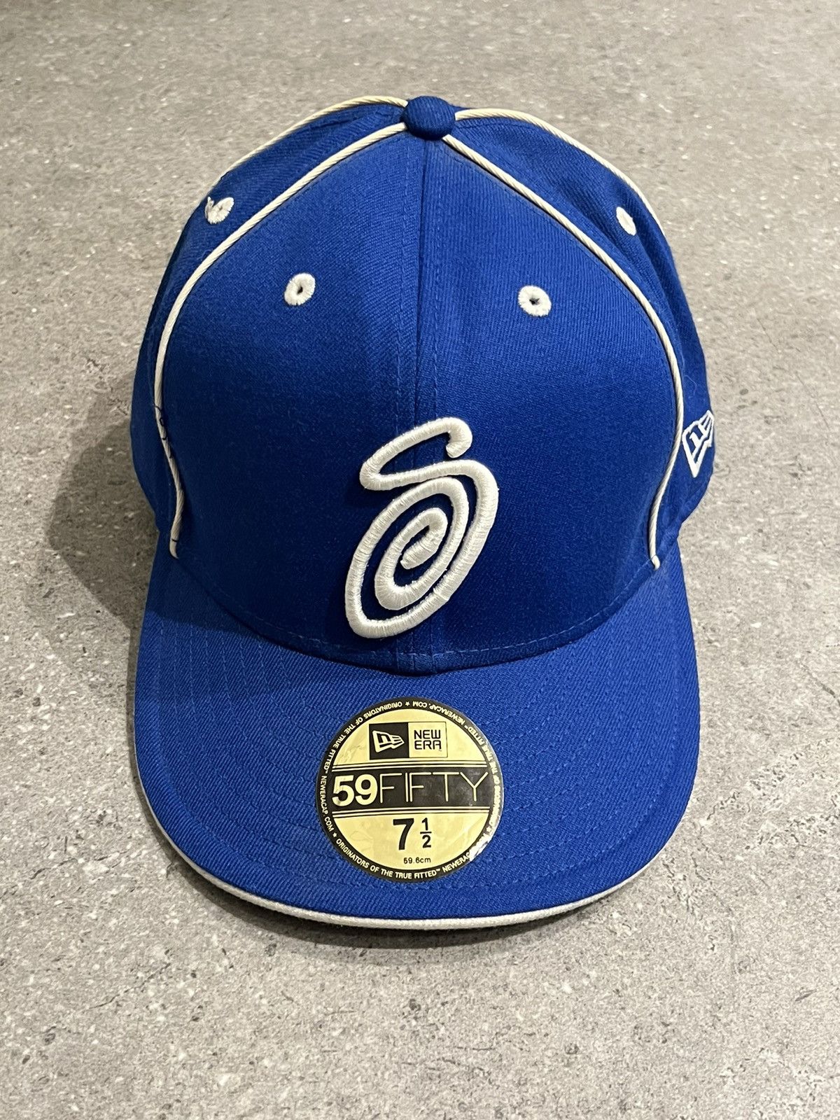 Vintage Vintage Stussy X New Era S” Logo Fitted 90s Rare Grailed