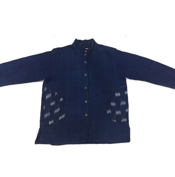 Indigo Japanese Traditional Raku Indigo Jacket | Grailed