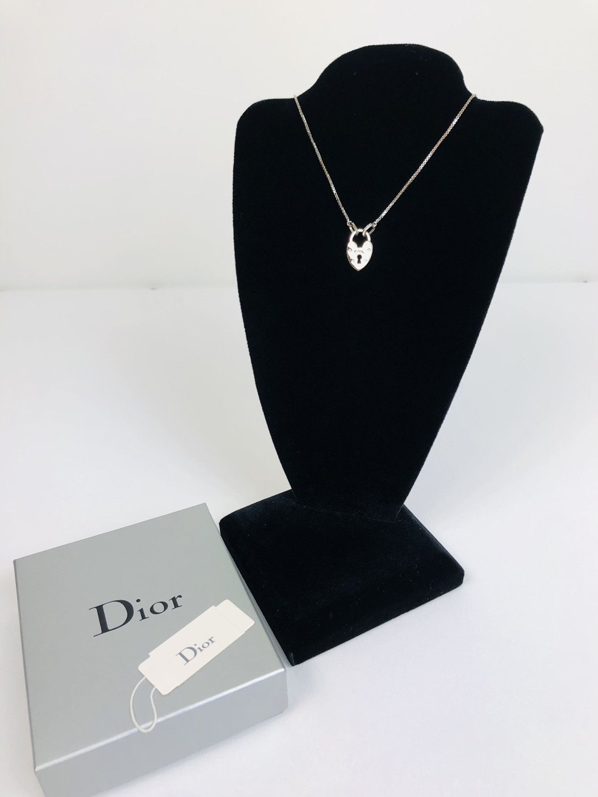 Dior Dior lock necklace | Grailed