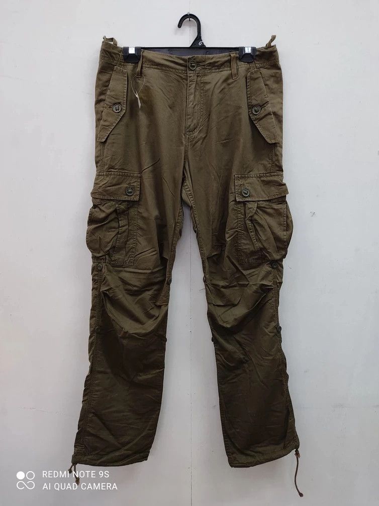Japanese Brand × Streetwear Military Style Back Number Multipocket Utility Cargo Pant | Grailed