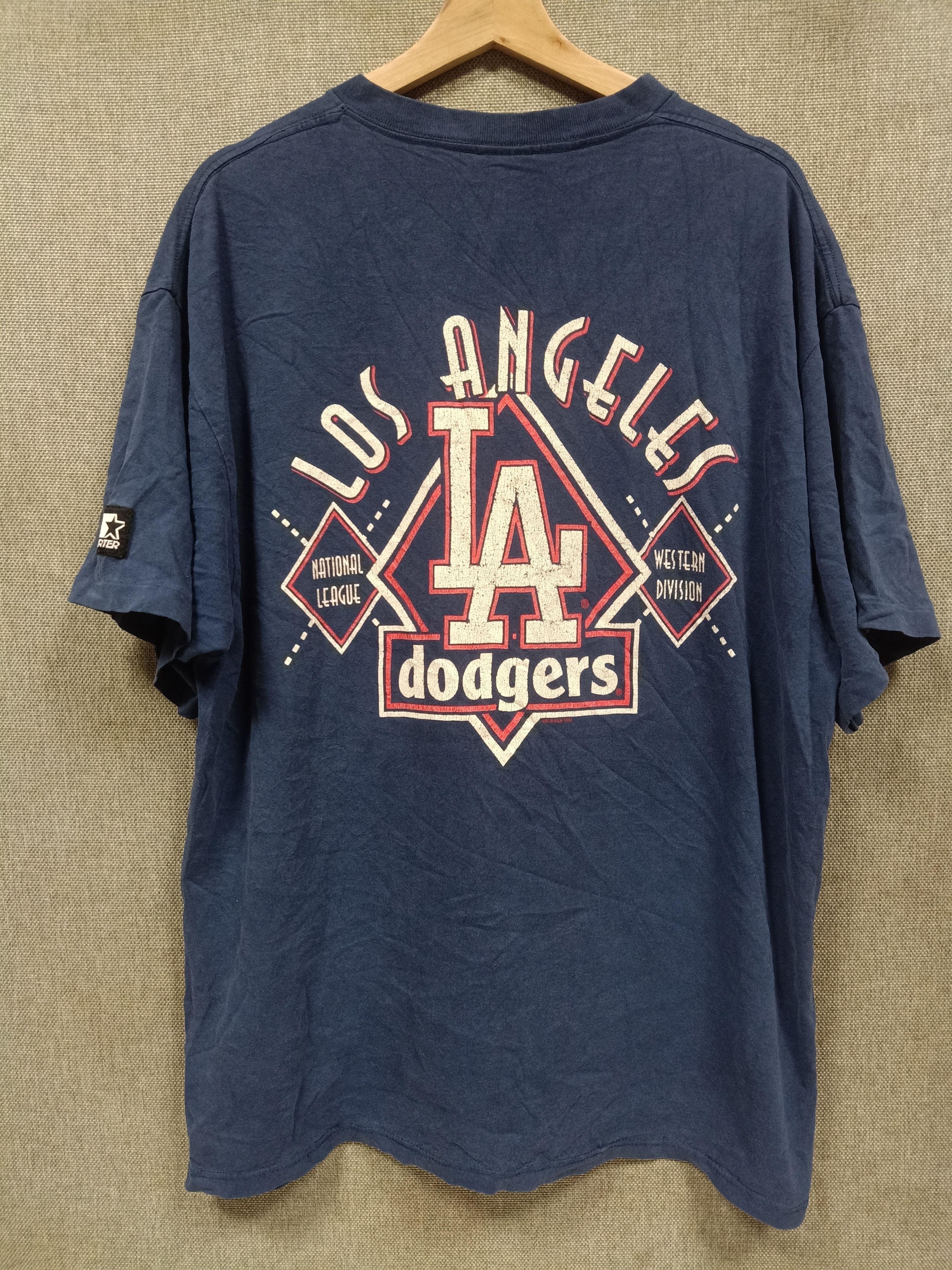 Starter Vintage 90s mlb los angeles dodgers made in usa | Grailed