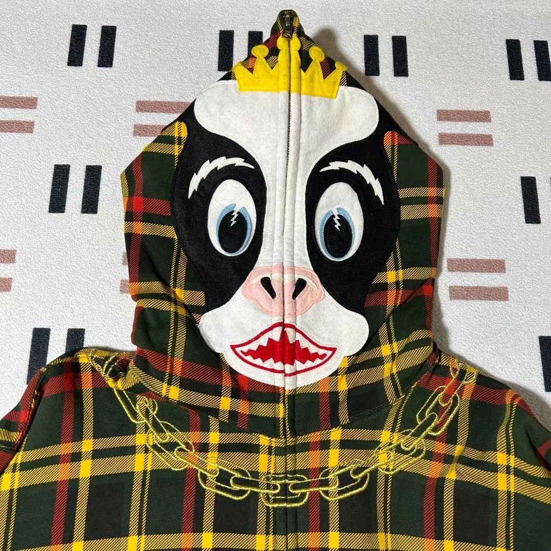 Bape ISETAN COLOR CAMO COW FULL ZIP HOODIE | Grailed