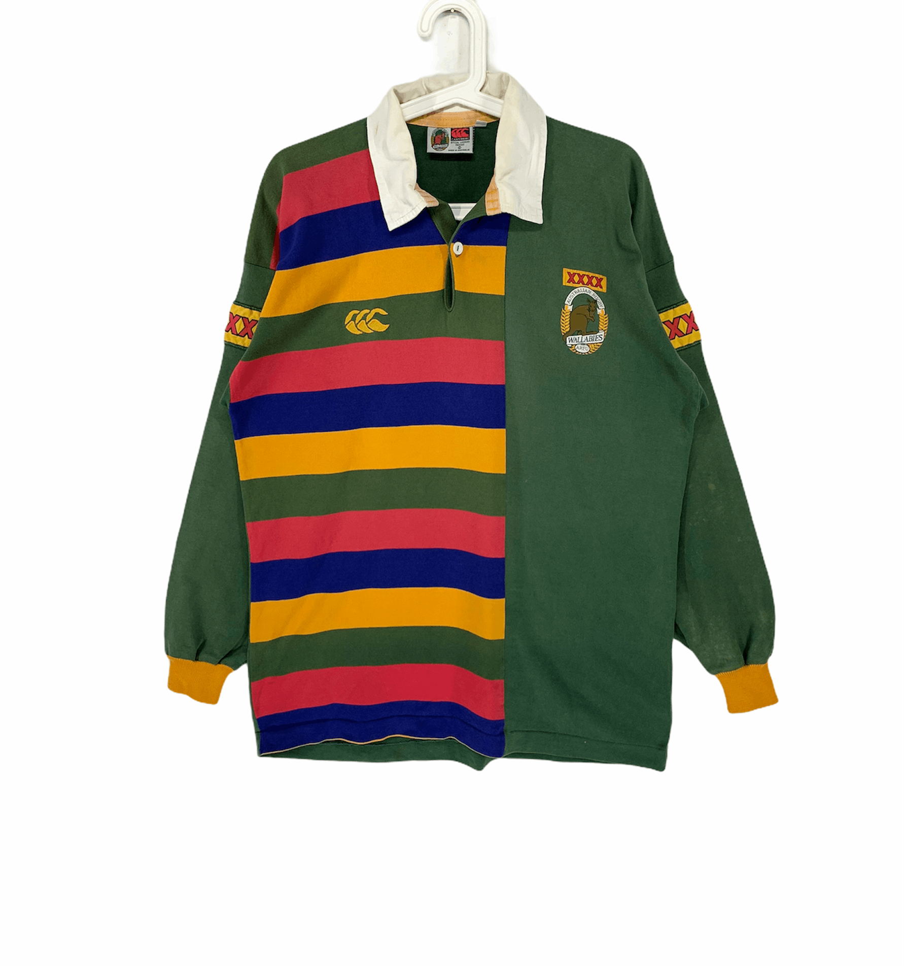Vintage Canterbury Wallabies XXXX vintage 90s rugby jersey | Grailed