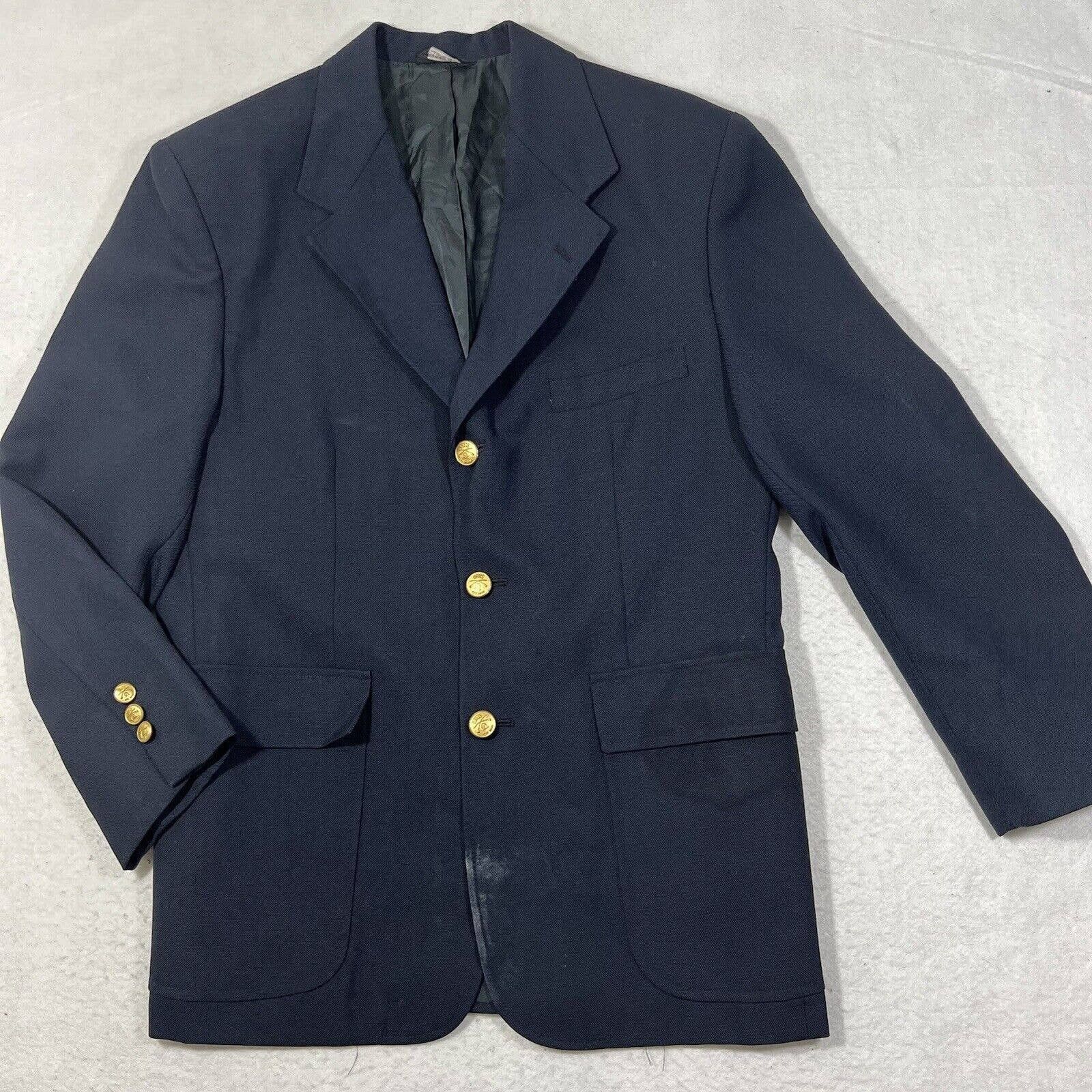 Orvis Vintage Orvis Men's 40S Sport Coat Blue Gold 3 Button Jacket ...