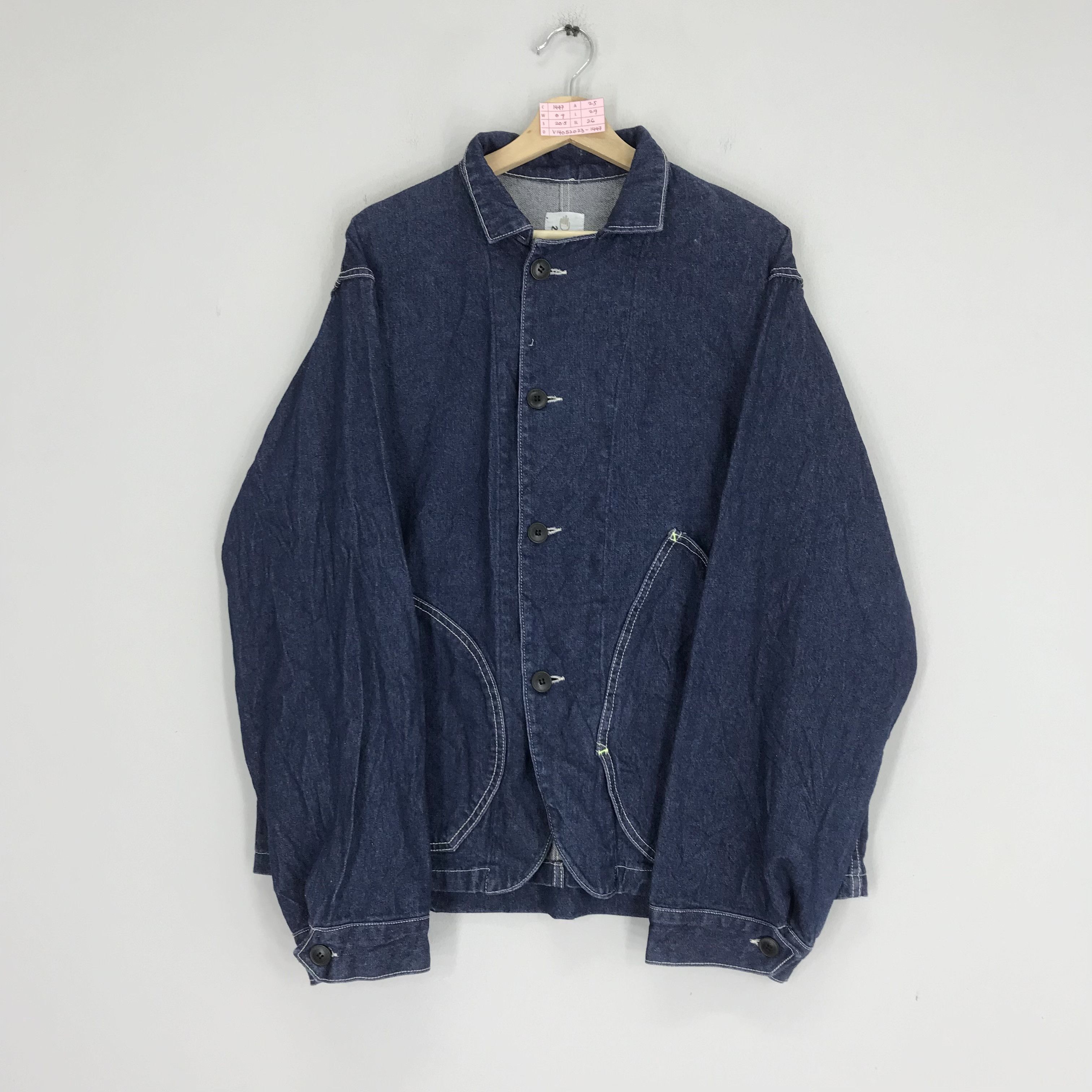 Denim Jacket × Vintage × Workers Vintage American Denim Workers Jacket ...
