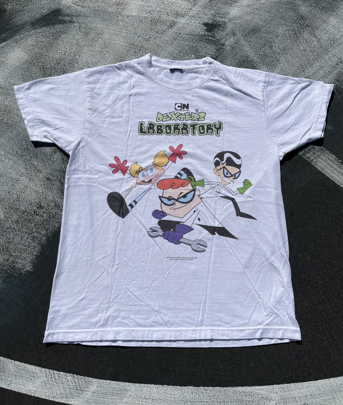 Vintage Vintage Dexters Laboratory Cartoon Network Promo Tee Shirt ...