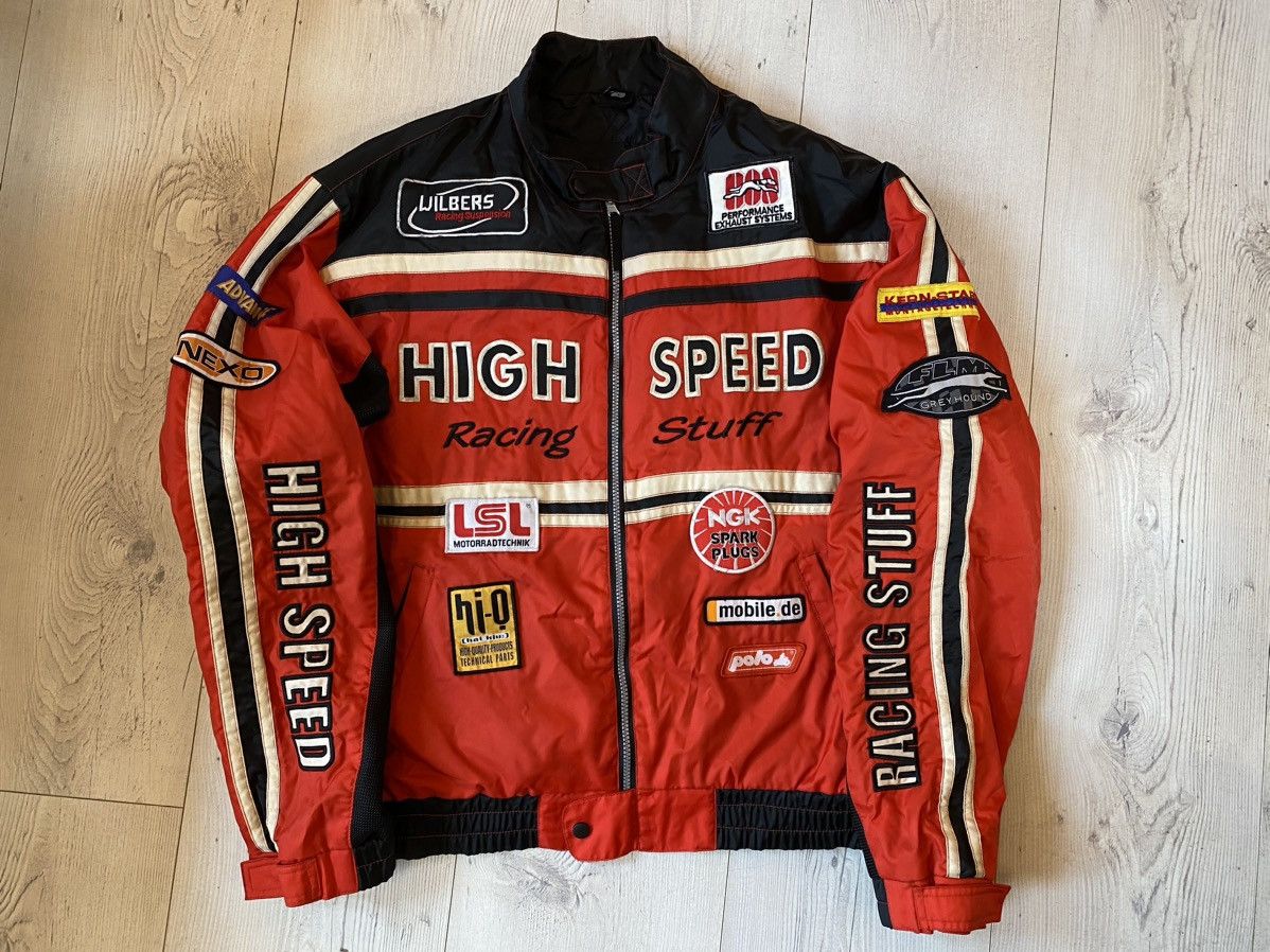 Racing × Streetwear × Vintage Motorcycle Racing Jacket Vintage Racing ...