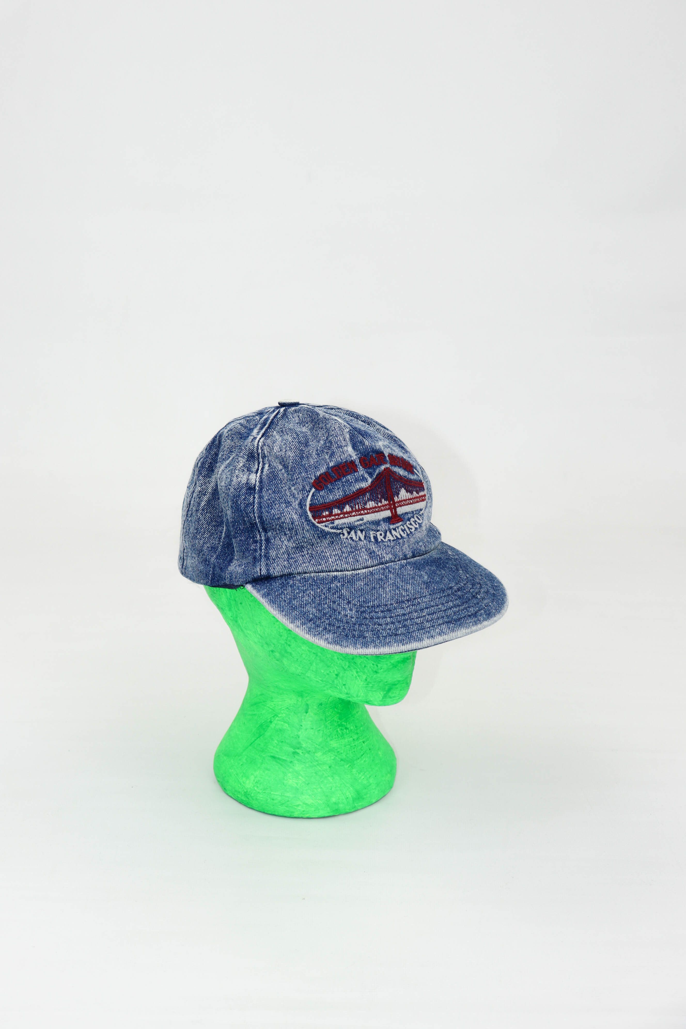 Vintage San Francisco Golden Gate Bridge Vintage 90s Denim Cap | Grailed