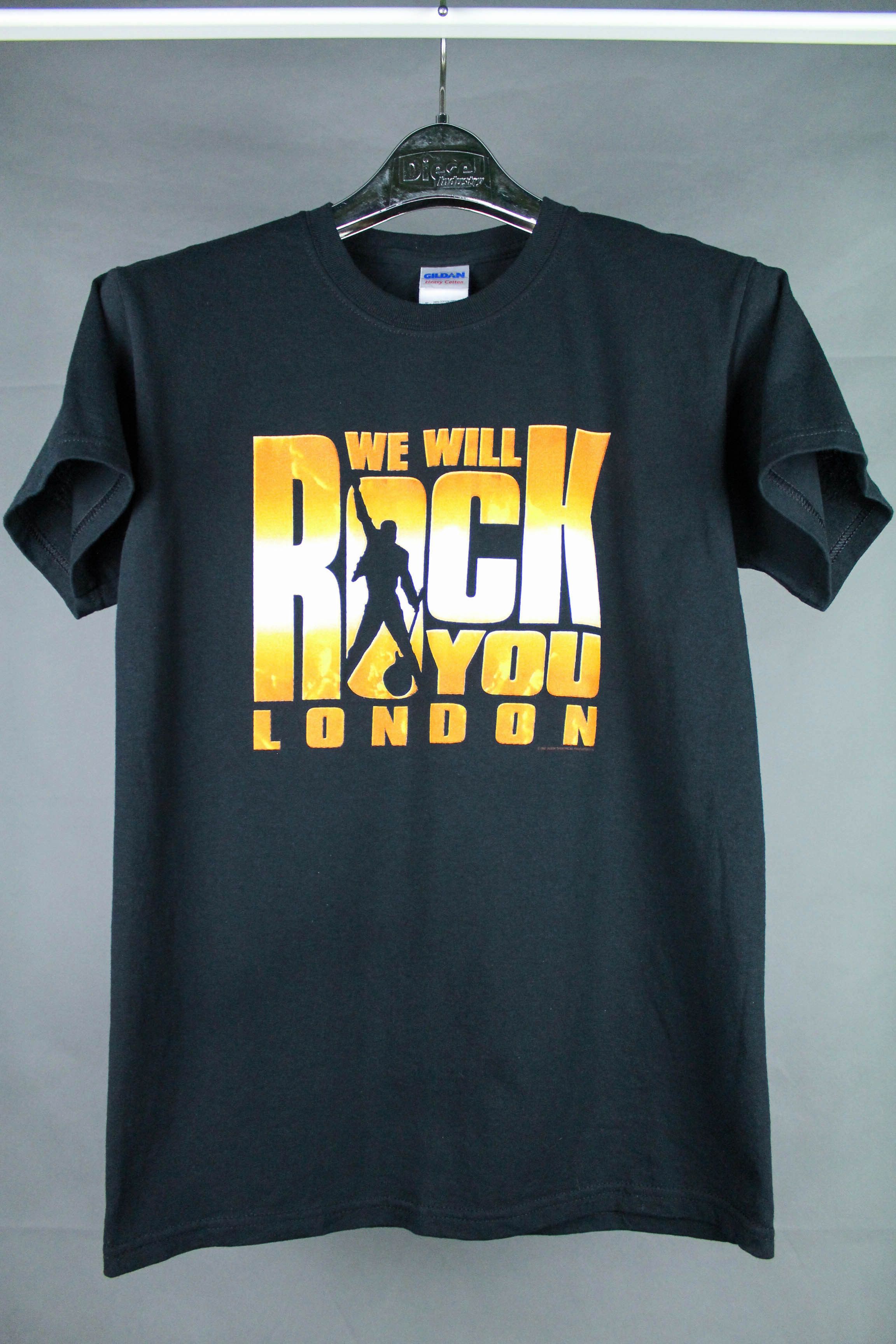 Band Tees Queen Vintage 2007 We Will Rock You Band Tour T-shirt Tee ...