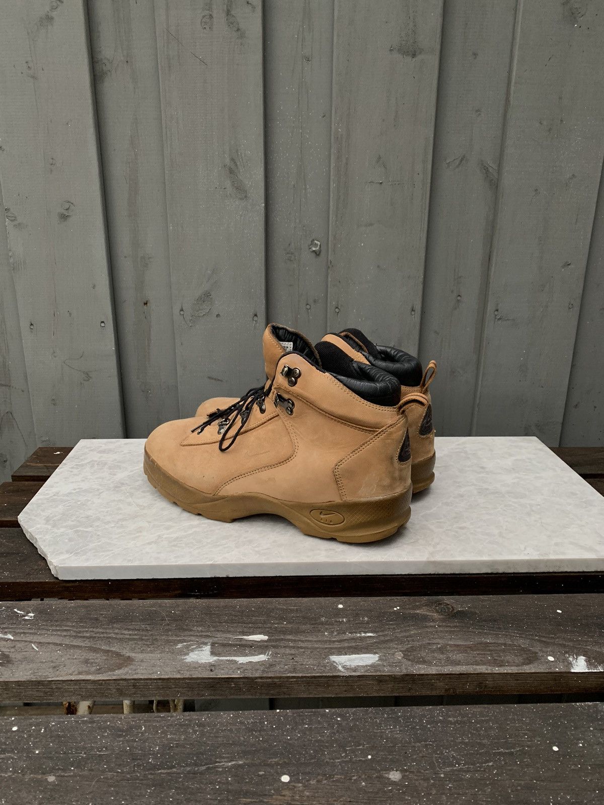 Nike 2000 Nike ACG Air Karst Brown Trail Hiking Sneaker Boots | Grailed
