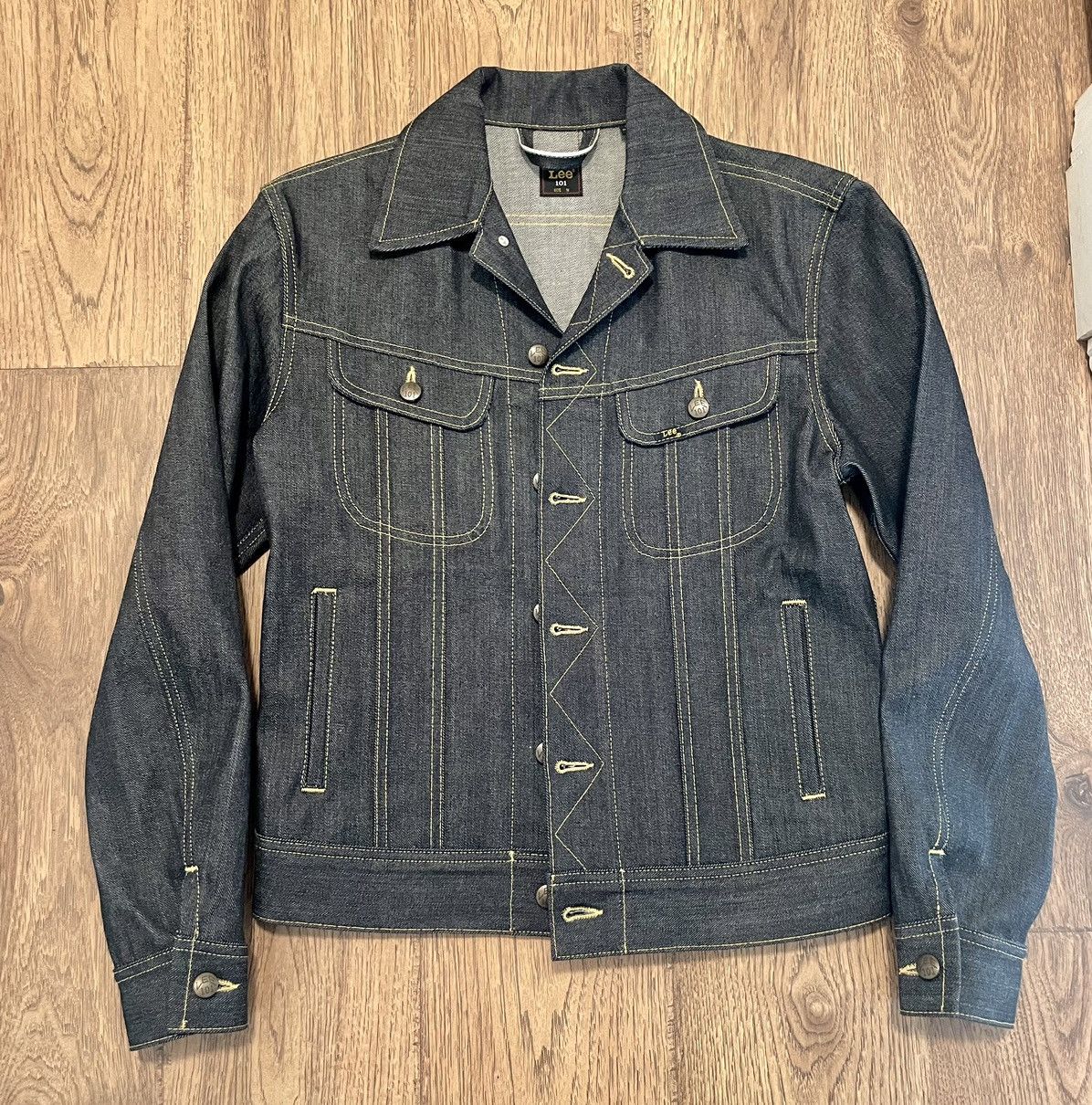 Lee Lee 101 Selvedge Rider Jacket in Original Blue NWOT Medium | Grailed