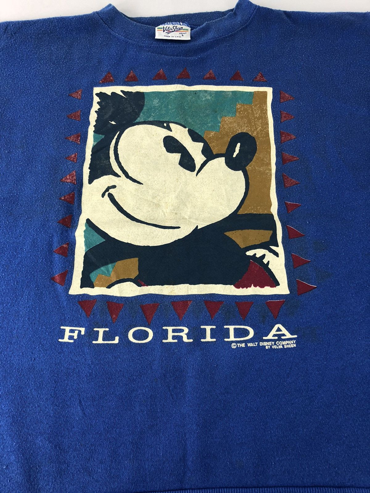 Disney Rare 80s 50/50 Walt Disney Felix The Cat Florida Box Logo | Grailed