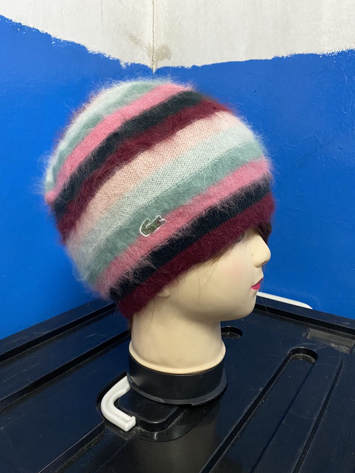 Lacoste × Rainbow 🔥Wool Lacoste Rainbow Hat Beanie | Grailed