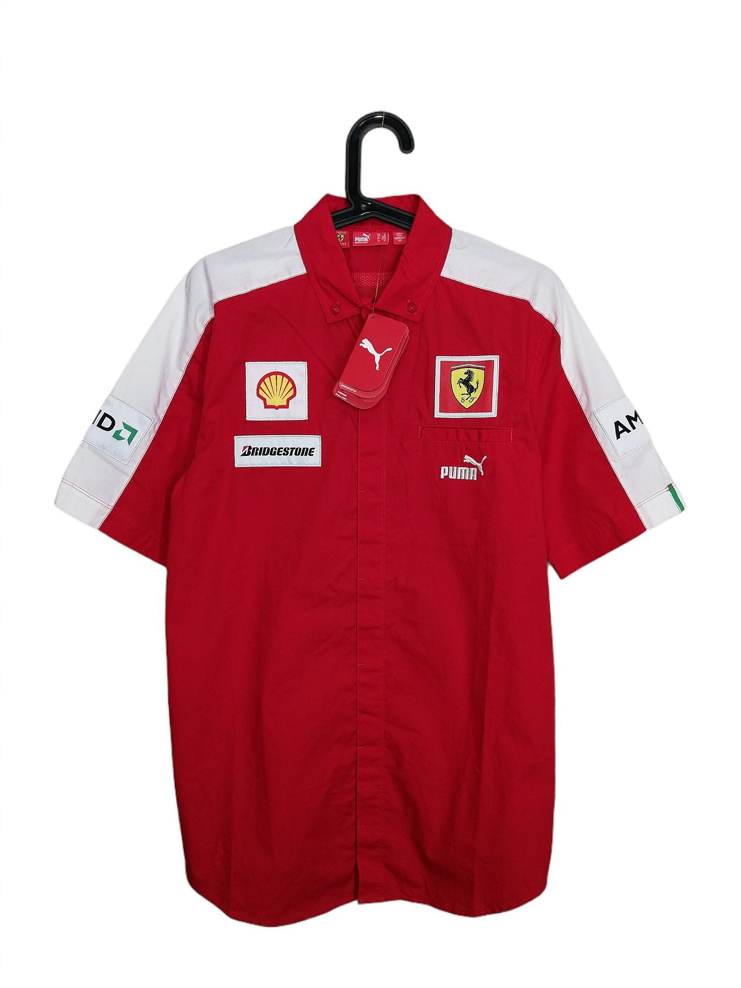 Ferrari × Formula 1 × Puma Puma x Ferrari Shirt Fromula 1 Racing AMD ...