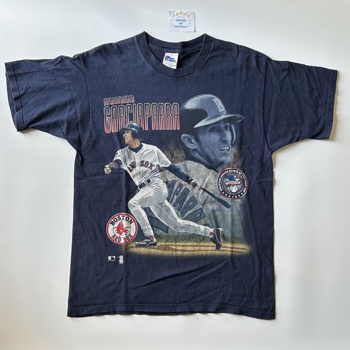 Vintage Vintage 1997 Nomar Garciaparra ROTY Boston Red Sox t-shirt ...