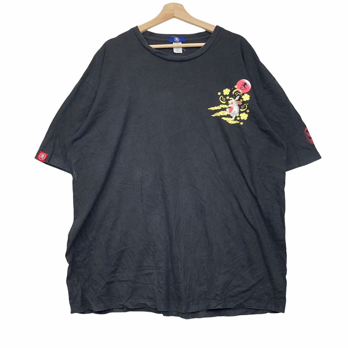 Vintage Vtg JAPAN SOUVENIR SKAJAN Sukajan Rabbit Cloud T-Shirts | Grailed