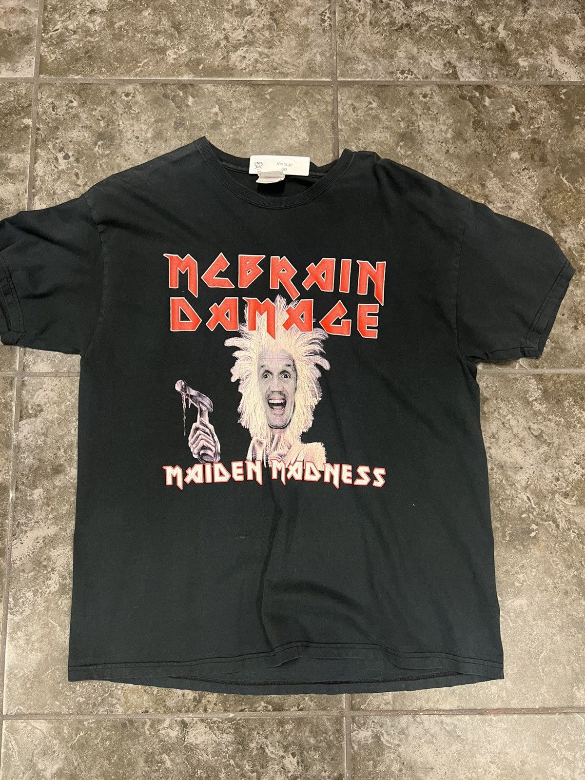Vintage Vintage Mcbrain Damage Tour Tshirt | Grailed