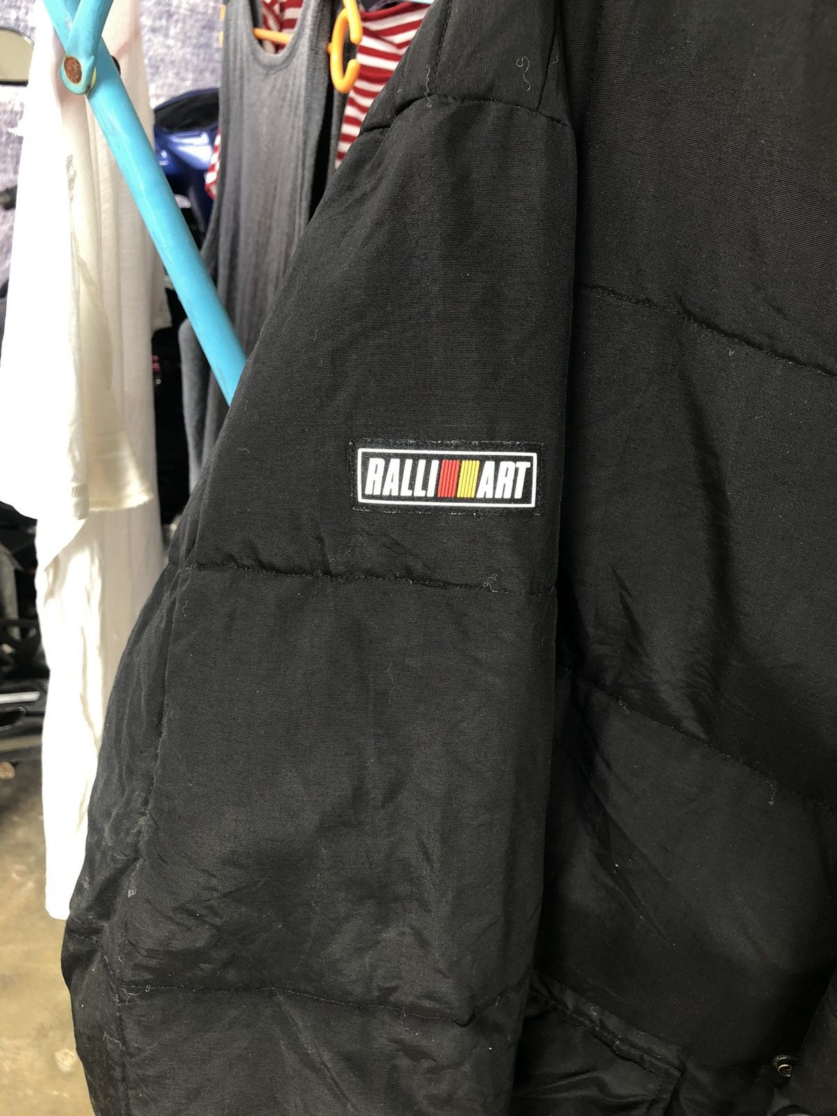 Racing × Vintage Vintage 25th edition rally dakar ralliart PUFFER down ...