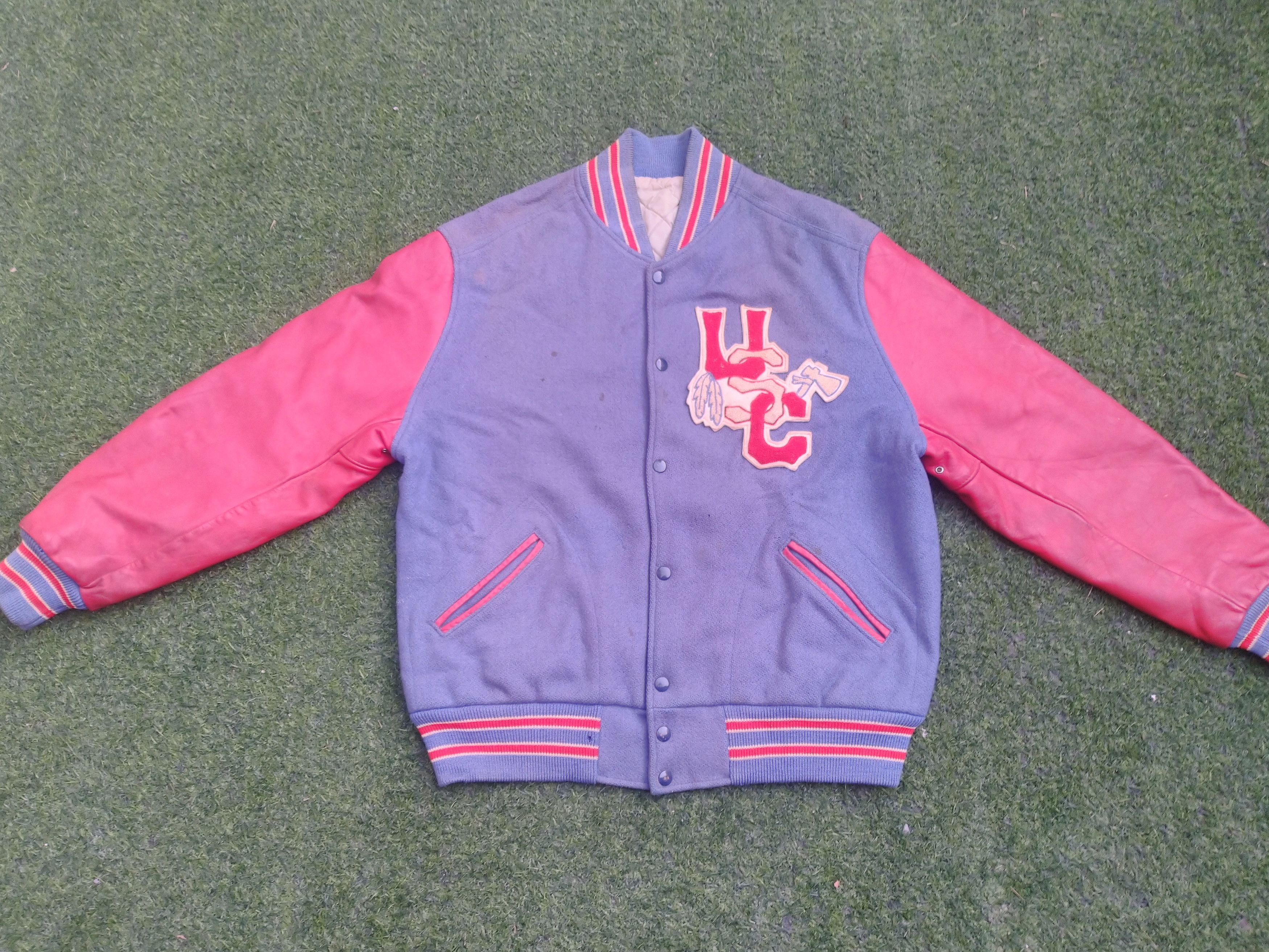 Varsity Jacket × Vintage Real Vintage USC Varsity Jacket Letterman ...