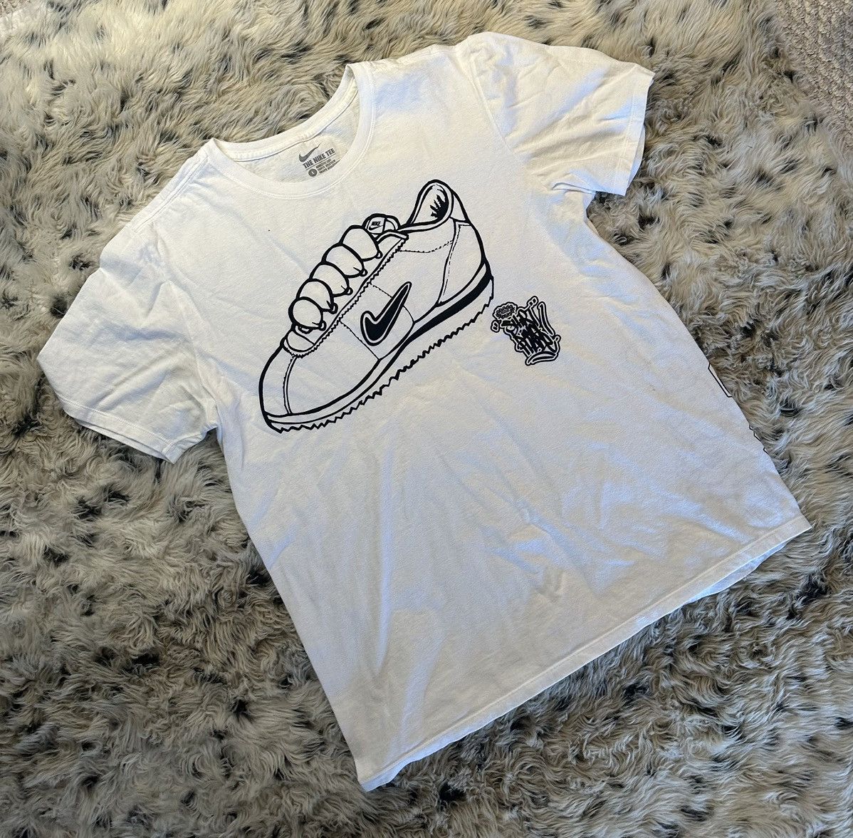Nike × Round Two × Streetwear Round Two Nike Sneaker Tee | Grailed