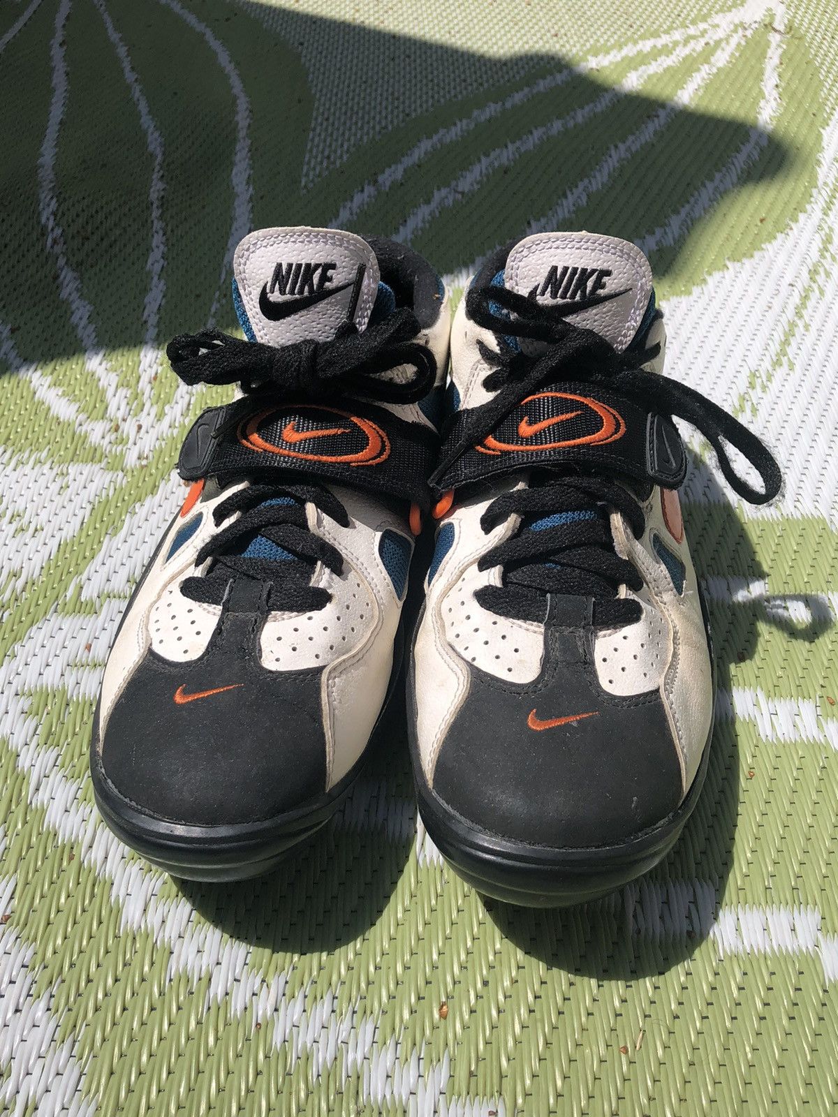 Nike Rare Vintage Colorblock Strap Nike Track Shot Put Shoes 10.5 | Grailed