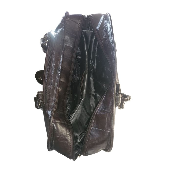 Cappellini Cabrelli And Company Leather Rolling Travel Bag Women | Grailed