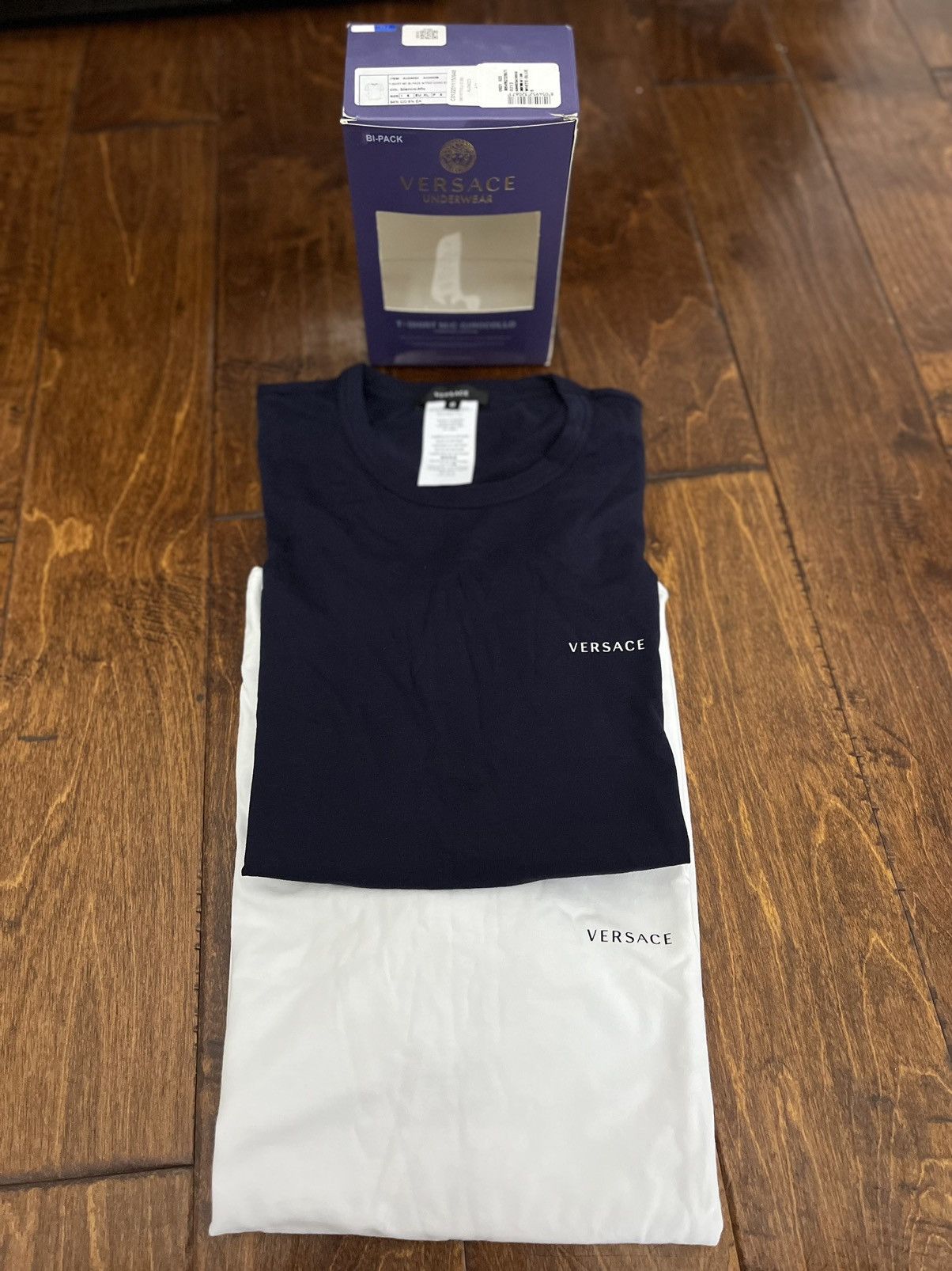 Versace Versace Men’s 2 Pack Essential T-shirts | Grailed